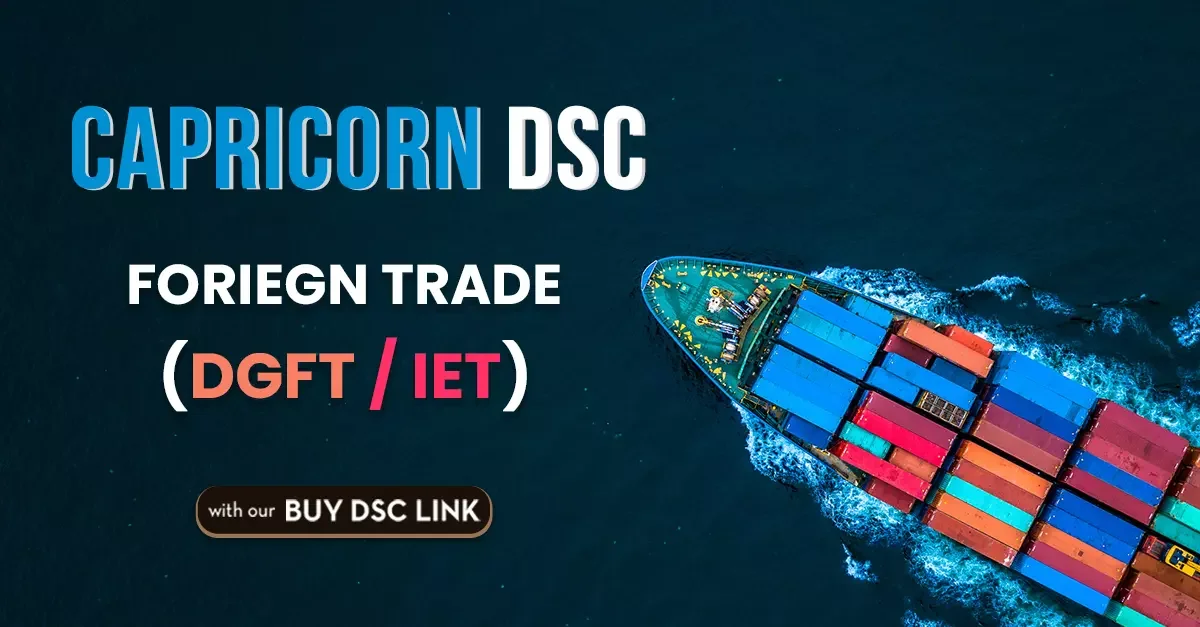 Digital Signature Certificate for DGFT and Foreign Trade